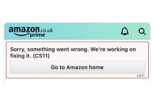 How to Fix Amazon App CS11 Error