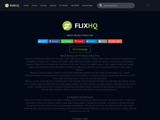 FlixHQ Alternative: Discover the Best Streaming Options